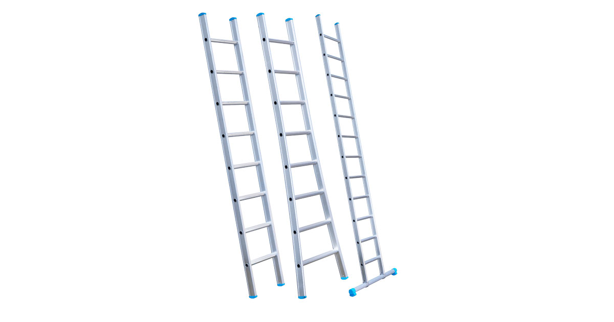 Eurostairs tweedelige ladders