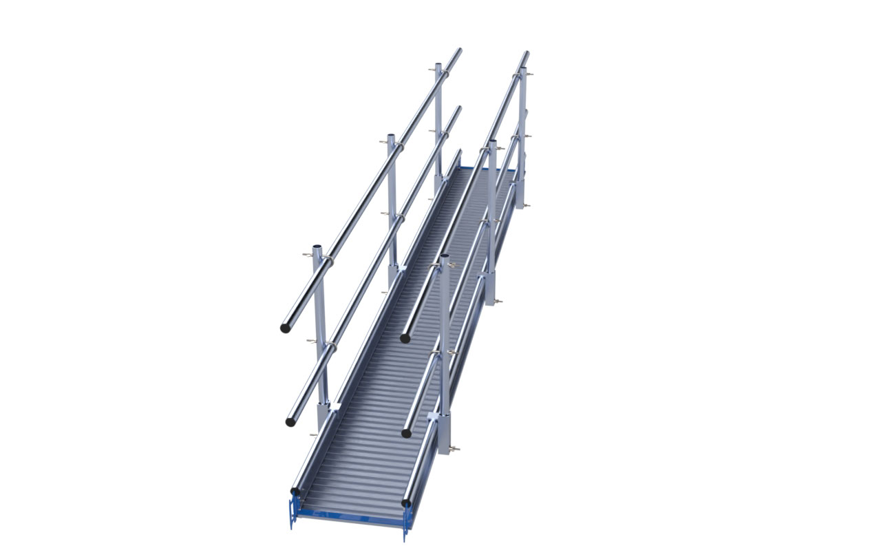 Walkways/work bridges - Euroscaffold