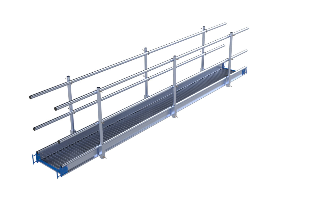 Walkways/work bridges - Euroscaffold