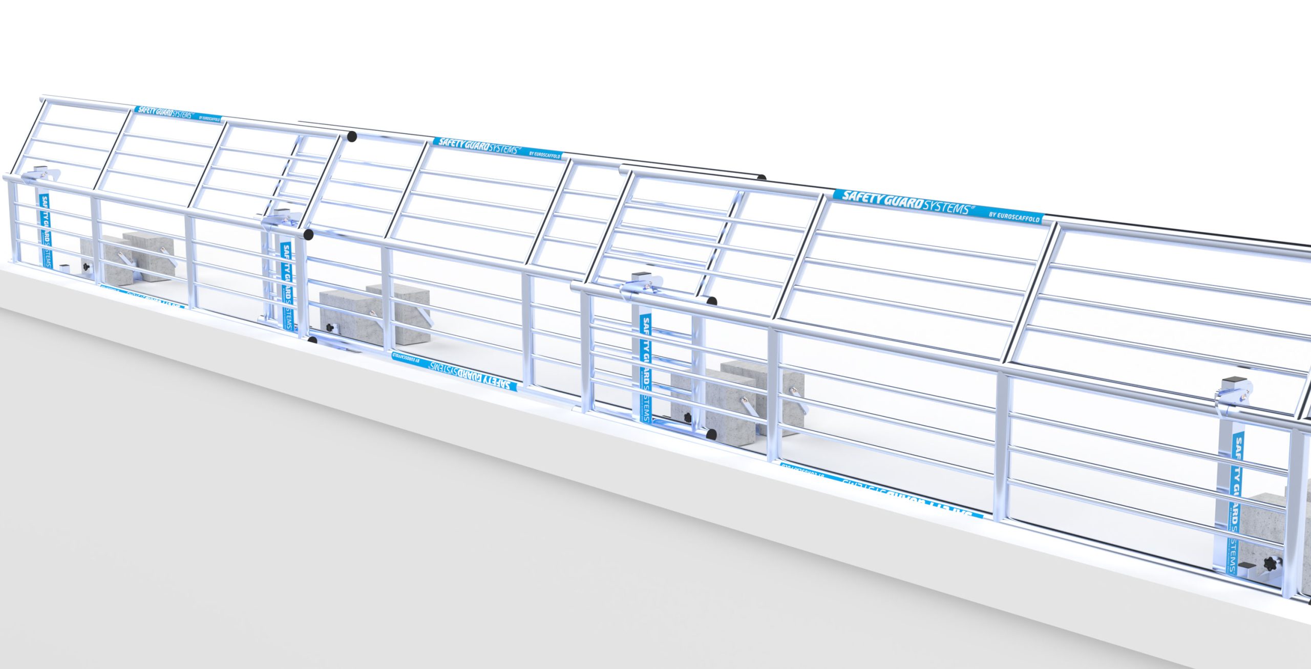 Safety Guard Systems® dakrandbeveiliging Slim+ - Euroscaffold
